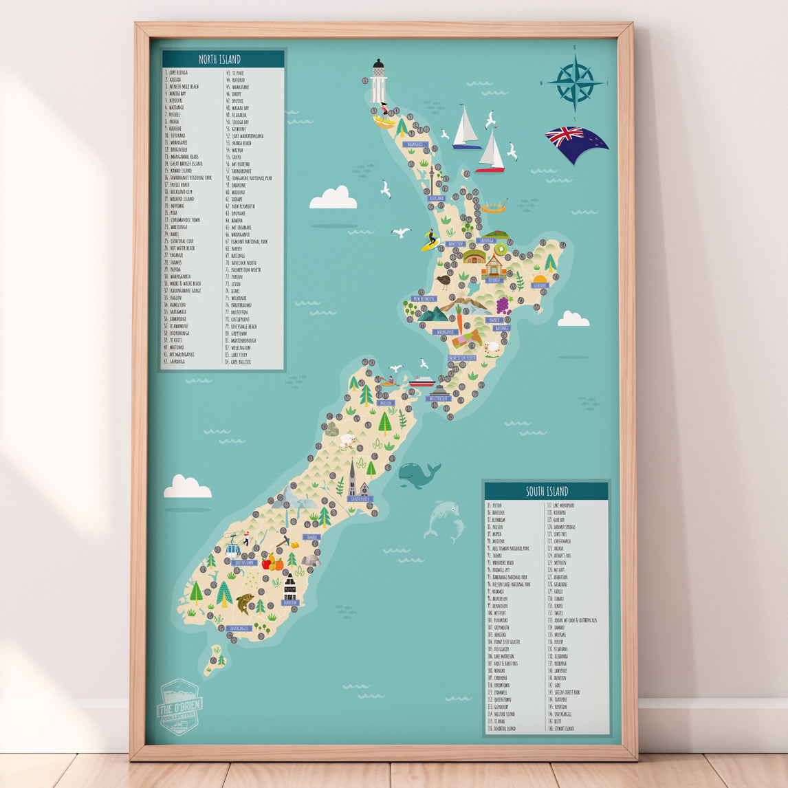 NZ Scratch Maps