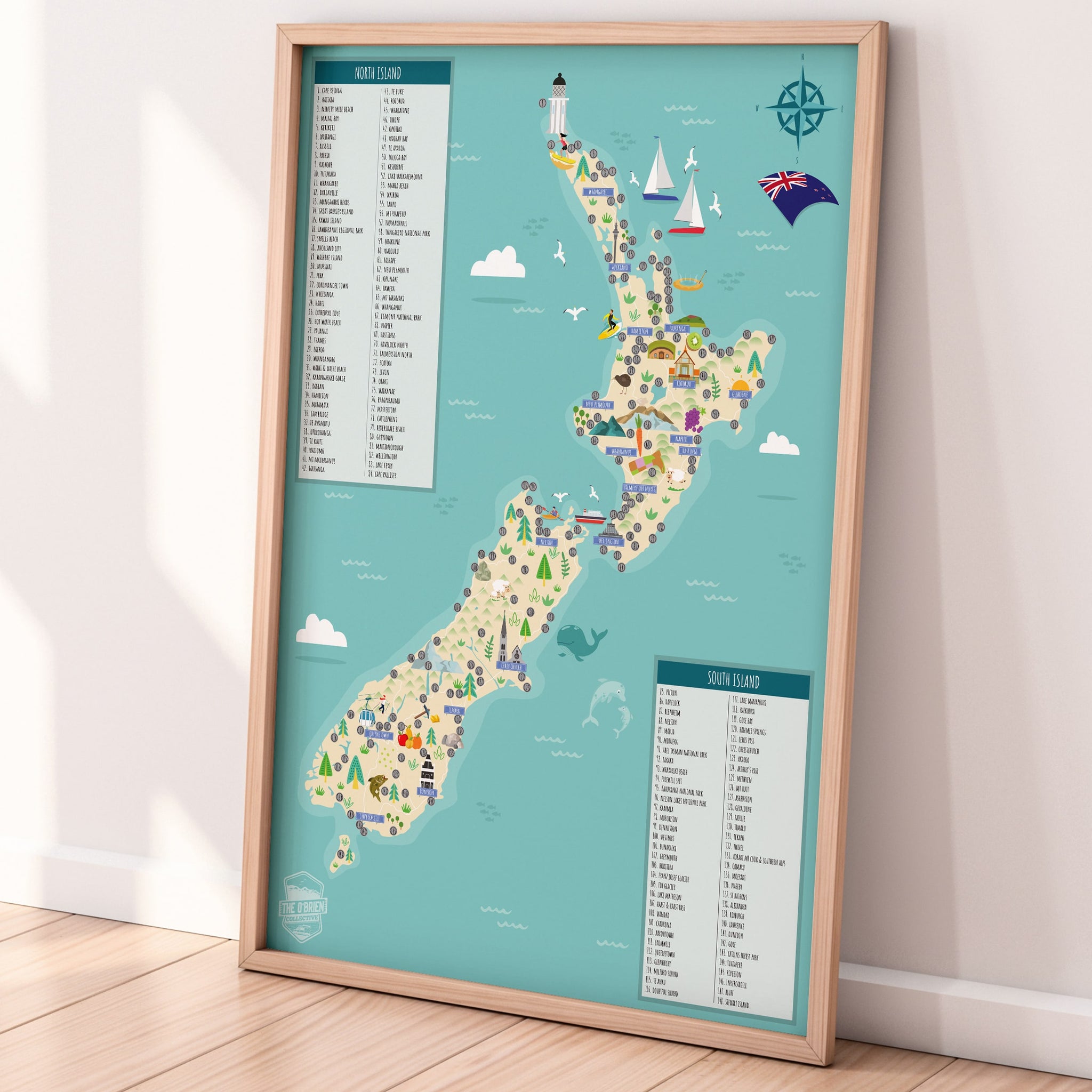 The NZ Scratch Map - Original – NZ Scratch Maps